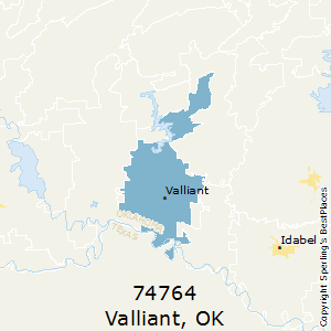 Valliant (zip 74764), OK