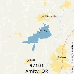 Amity (zip 97101), OR