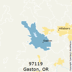 Gaston County Zip Code Map