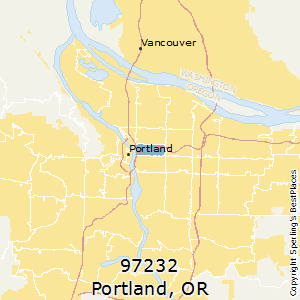 Portland Zip Code Map