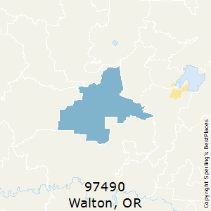 Walton (zip 97490), OR