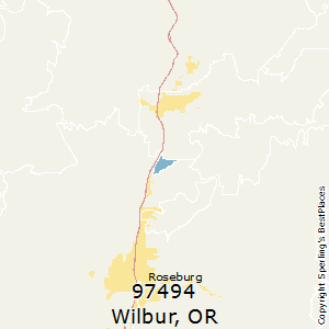 Wilbur (zip 97494), OR