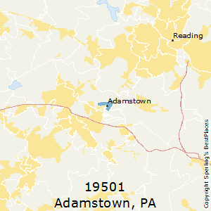 Adamstown (zip 19501), PA