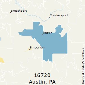 Austin (zip 16720), PA
