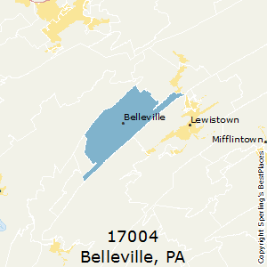 Belleville (zip 17004), PA