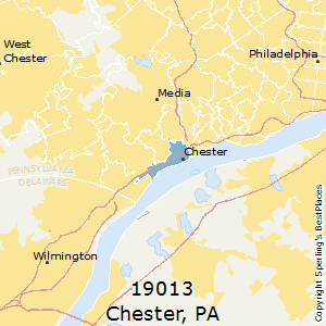 Chester (zip 19013), PA