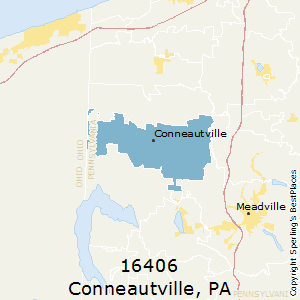 Conneautville (zip 16406), PA