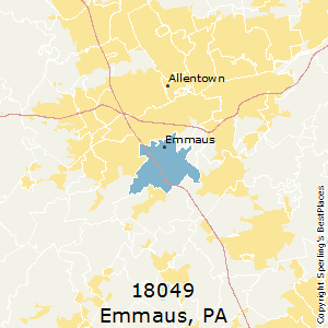 Emmaus (zip 18049), PA