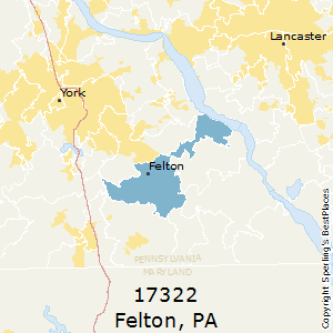 Felton (zip 17322), PA