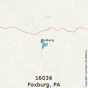 Foxburg (zip 16036), PA