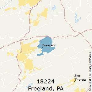 Freeland (zip 18224), PA