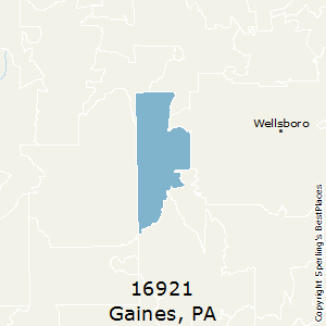 Gaines (zip 16921), PA