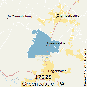 Greencastle (zip 17225), PA