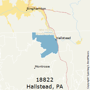 Hallstead (zip 18822), PA