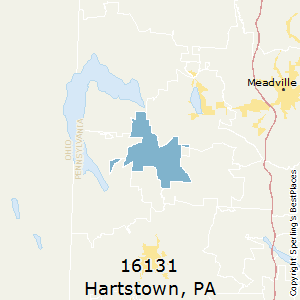 Hartstown (zip 16131), PA