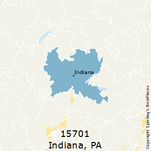 Indiana (zip 15701), PA