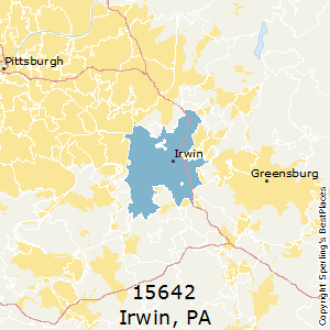Irwin (zip 15642), PA