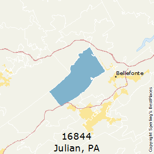 Julian (zip 16844), PA