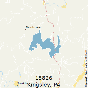 Kingsley (zip 18826), PA