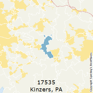 Kinzers (zip 17535), PA