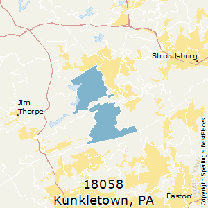 Kunkletown (zip 18058), PA