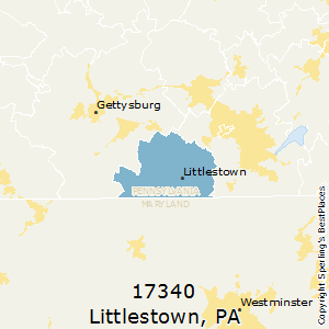 Littlestown (zip 17340), PA