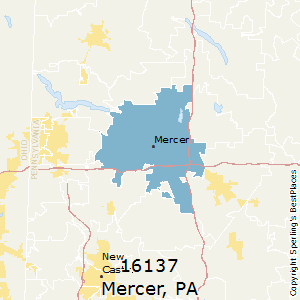 Mercer (zip 16137), PA
