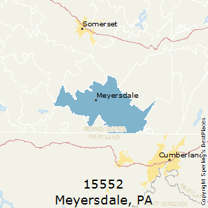 Meyersdale (zip 15552), PA