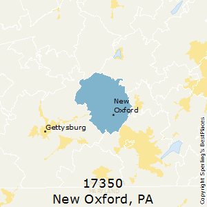 Oxford Pa Zip Code Map - Map