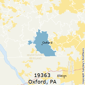 Oxford (zip 19363), PA