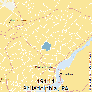 Philadelphia Pennsylvania Pa Zip Code Map Downloads - Map