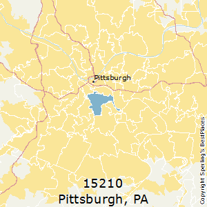 Pittsburgh Zip Code Map