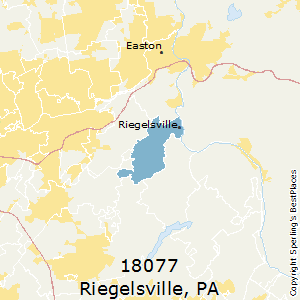 Riegelsville (zip 18077), PA