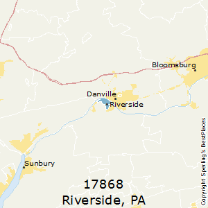 Riverside (zip 17868), PA