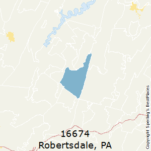 Robertsdale (zip 16674), PA
