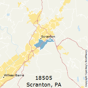 Scranton (zip 18505), PA