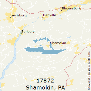 Shamokin (zip 17872), PA