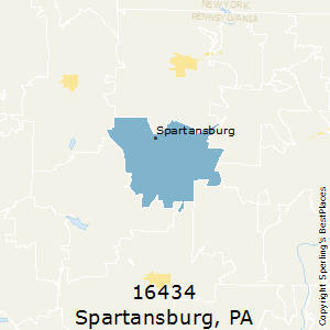 Spartansburg (zip 16434), PA