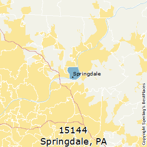Springdale (zip 15144), PA