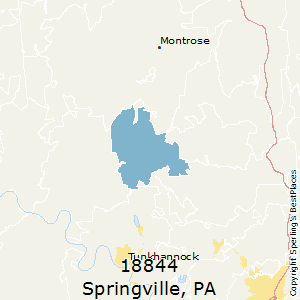 Springville (zip 18844), PA