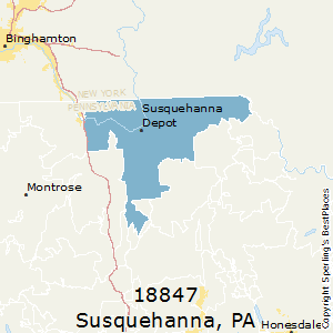 Susquehanna (zip 18847), PA
