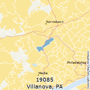 Villanova (zip 19085), PA
