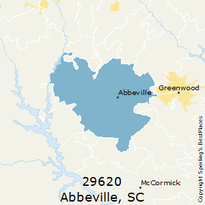 Abbeville (zip 29620), SC