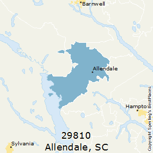 Allendale (zip 29810), SC