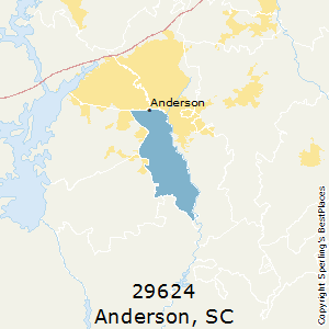 Anderson (zip 29624), SC