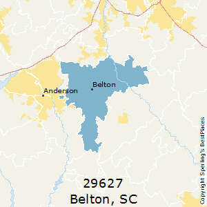 Belton (zip 29627), SC