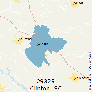 Clinton (zip 29325), SC