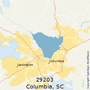 Zip Code Map For West Columbia Sc