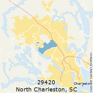 North Charleston Sc Zip Code Map - United States Map