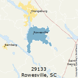 Rowesville (zip 29133), SC